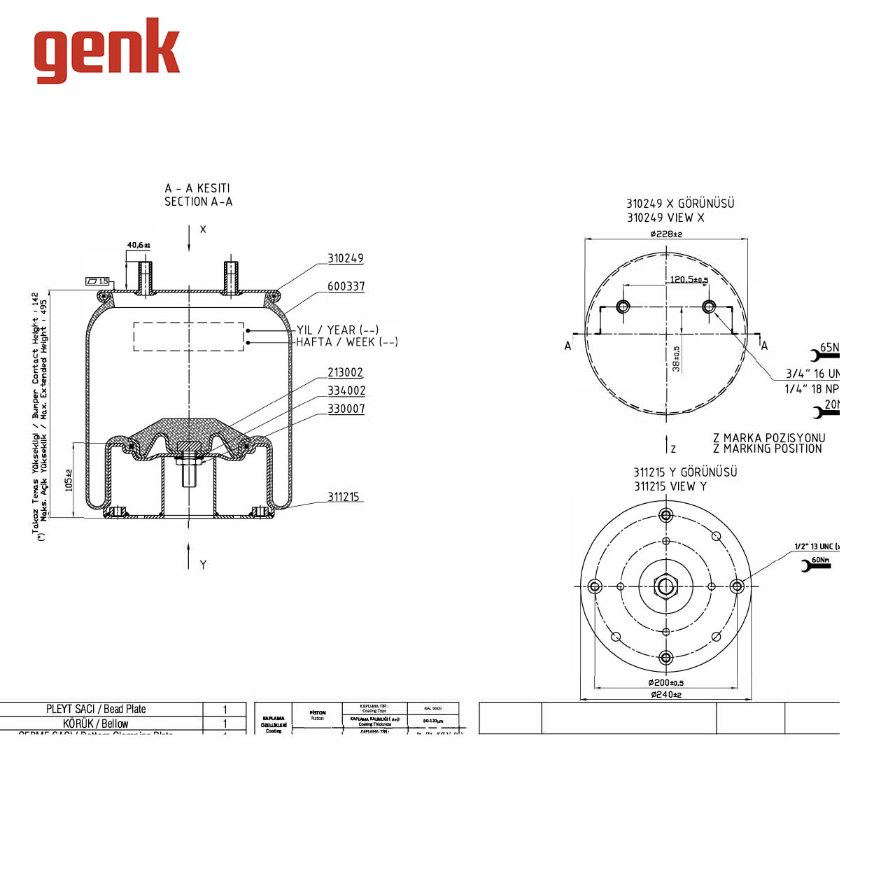 Reversible Sleeve Air Springs – Truck Parts and Trailer Parts